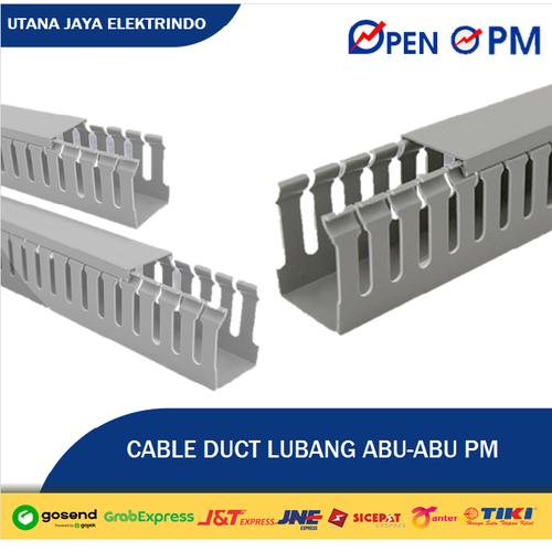 Jual Kabel dak / Cable Duct Abu-Abu Lubang 45x45 1.7 m PM - MURAH ...