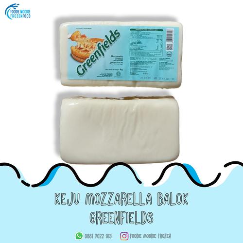 Promo Keju Mozzarella Balok Greenfields/Greenfields Mozzarella Cheese ...