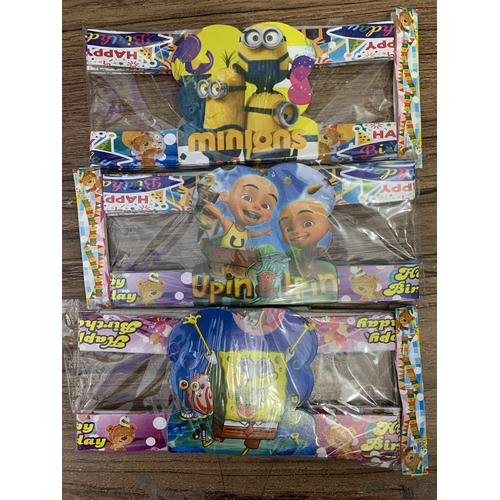 Jual TOPI ULTAH MINION / UPIN IPIN / SPONGEBOB - minion - Kota Medan ...