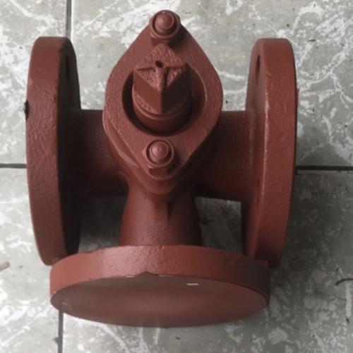 Jual Plug Kran 3 inch (three way) -Flange jis 10k -Cabang 3 /Besi Aspal ...