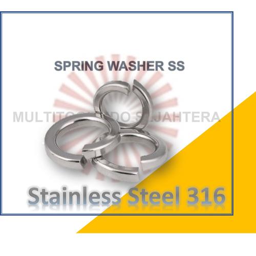 Jual M10 Ring Ver Per SS 316 Spring Washer Plate M10 Ring Ver Stainless ...