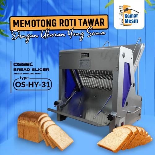 Promo OSSEL Bread Slicer Mesin Iris Roti Tawar Mesin Pemotong Roti ...