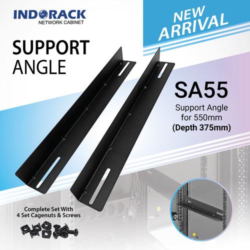 Jual SA55 Support Angle Depth 375mm Siku L Wallmount Rack 550mm Rak ...