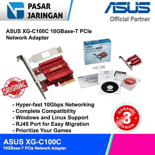 Jual ASUS XG-C100C 10GBase-T PCIe Network Adapter - Jakarta Pusat ...