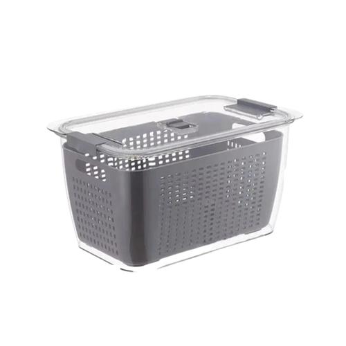 Promo Rak Kulkas Akrilik Kotak Makanan Box Container Buah dan Sayur ...