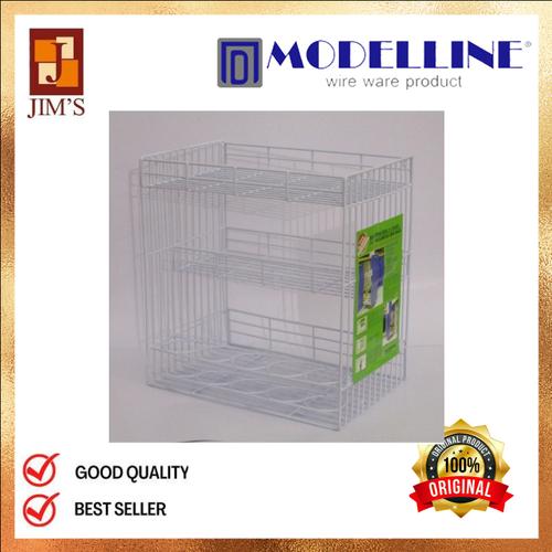 Jual Rak Botol Modelline B40ME Mini / Lemari Dapur Tempat Bumbu Saos ...