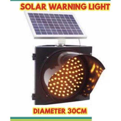 Jual solar warning light 30 cm lampu lalu lintas traffic panel surya 30cm - Jakarta Barat - Indo ...