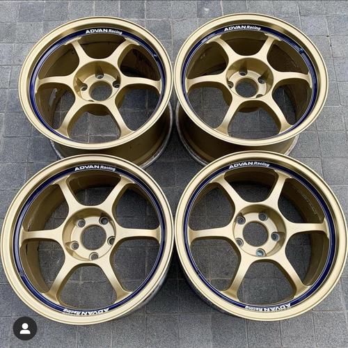 Jual Velg Original ADVAN RG1 R17x8.5-9.5 5x114 Made in Japan RARE like ...