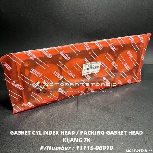 Jual GASKET CYLINDER HEAD / PAKING HEAD / PACKING KOP KIJANG 7K LGX SGX ...