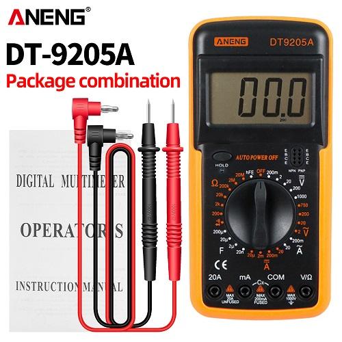 Jual Multitester Digital DT-9205A DT9205A 9205A DT9205A DT9205 Auto Off ...