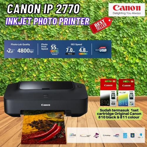 Jual Printer Canon iP2770 / IP 2770 inkjet photo printer - Kota ...