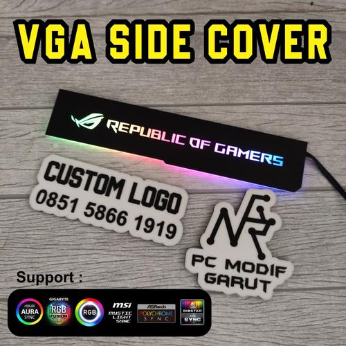Jual Vga Side Cover Custom Logo 04 - RGB STANDAR - Kab. Garut - NGR PC ...