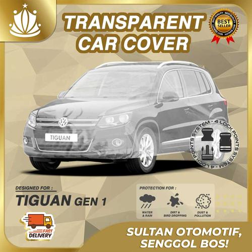 Jual Sarung Mobil Plastik TEBAL Body Cover Transparan VW Tiguan Lama ...
