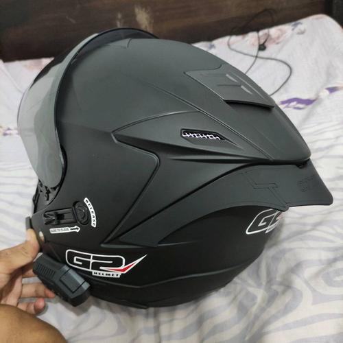 Jual Spoiler Helm G2 Optimax All Series - HITAM GLOSY - Kab ...