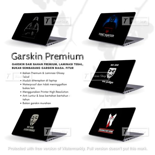 Jual Sticker Laptop | Garskin Laptop | Anonymous New + Laminasi Tebal ...