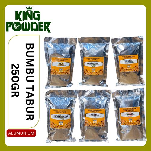 Promo Bubuk Tabur Pedas/seaweed/balado/bbq/jagung bakar/ Keju Bubuk 250 ...