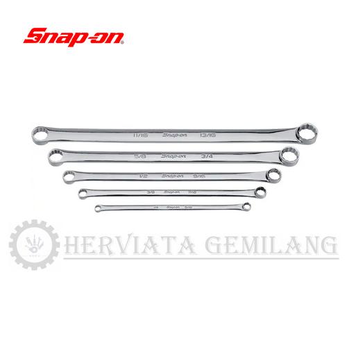 Promo Snap-on Offset Box Wrench Set SAE Flank Drive® High-Performance 0 ...