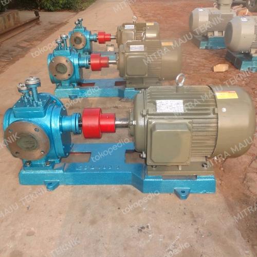 Jual Gear Pump Pompa Oil Panas Aspal RCB 2/08 Motor 2,2 kw 3 hp 380V ...