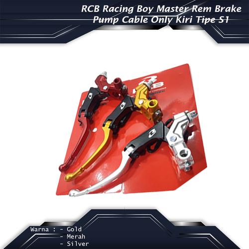 Jual RCB Racing Boy Master Rem Brake Pump Cable Only Kiri Tipe S1 ...