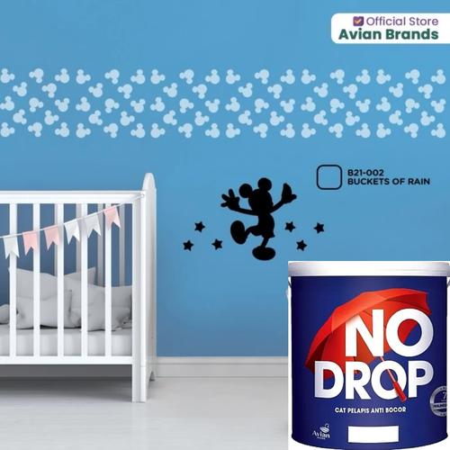 Jual NO DROP BIRU 004 Cat Waterproofing 1 Kg NoDrop Kaleng 1Kg Blue ...