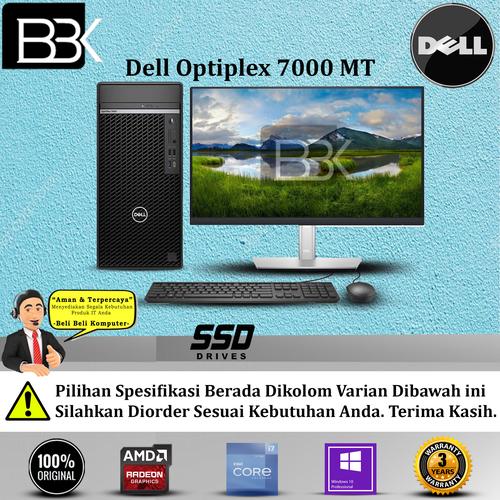 Jual PC DELL Optiplex 7000 MT i7-12700 16GB 512GB+2TB VGA 4GB W10PRO 3Y ...
