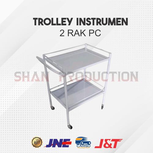 Jual Meja Troli Instrumen 2 Rak besi - Trolley 2 Susun - Kab. Bogor ...