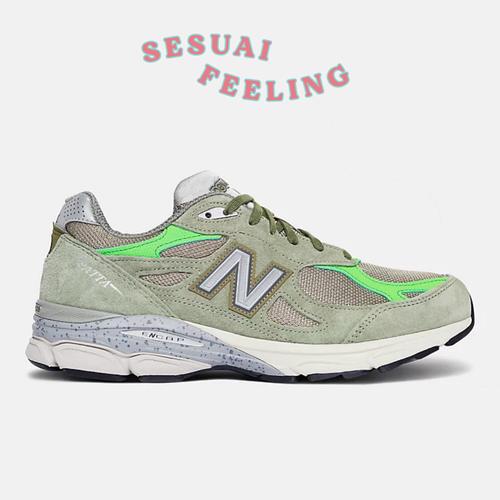 Jual New Balance 990v3 x Patta Green Made in USA Original - 40 - Kota ...