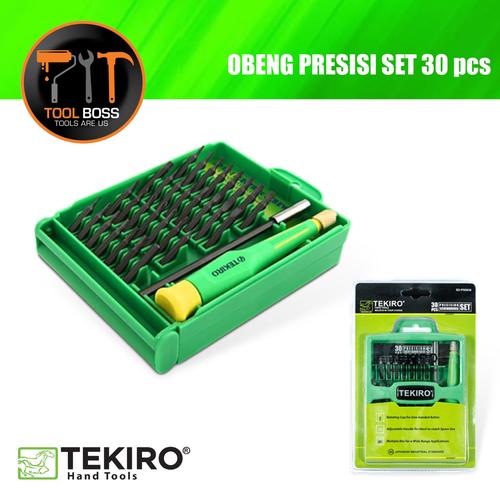 Jual Obeng Set Pres Sisi TEKIRO 30 PCS - Obeng Set 30 IN 1 - Jakarta ...