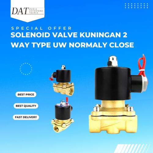 Jual Solenoid Valve Kuningan 2 Way Selenoid Kuningan Normaly Close Type ...