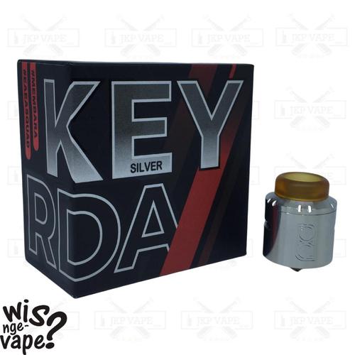 Jual KEY RDA 24mm - RDA Dual Coil Authentic By 8Circle X Panda - Silver ...