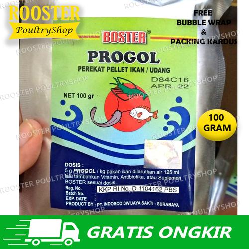 Promo Boster ikan ProgoL Perekat Pelet ikan Perekat Pakan ikan 100 Gram ...