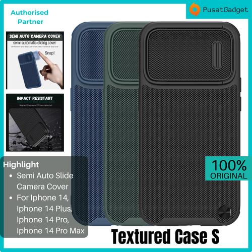 Jual Case Iphone 14/Plus/Pro/Pro Max TEXTURED S Slide Camera Cover Casing - Dark Green, Ip 14 ...