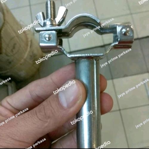 Jual Clamp Pipe Hanger Sanitary 4" Inch / Pipa Clamp Sanitary SS304 ...