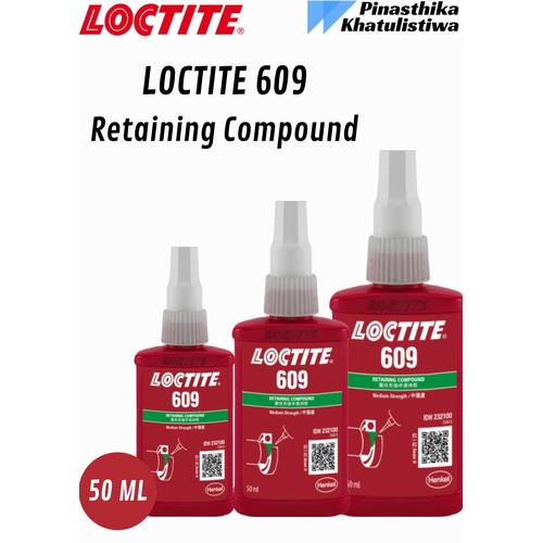 Jual LOCTITE 609 Retaining Compound Medium Strength (50ML) - Kab ...