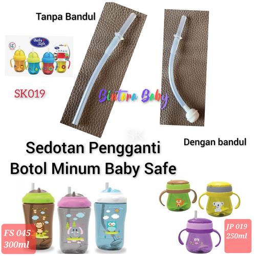 Jual Sedotan Pengganti Botol Minum Baby Safe Straw Cup - tanpa bandul, FS405 300ml - Kota Bekasi ...