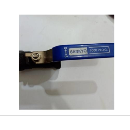 Jual ball valve/stop kran 1" sankyo khusus steam uap carbon steel 1 ...