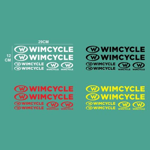 Promo Cutting Sticker Sepeda Wimcycle Wim Cycle Sepeda 29cm - WARNA ...