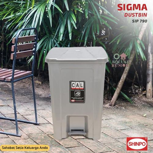 Jual Tempat sampah Otomatis injak Besar 70L - Shinpo sigma 790 T ...