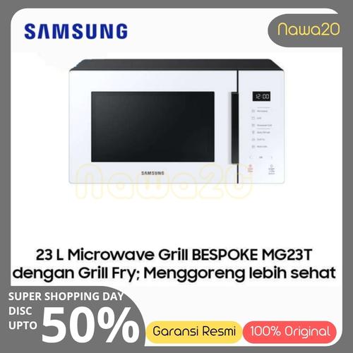 Jual Samsung Microwave Grill BESPOKE 23 L MG23T Grill Fry MG23T5068CW ...