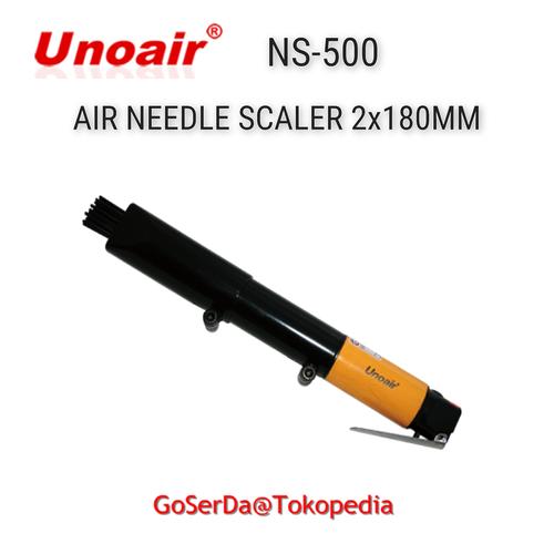 Jual UNOAIR NS-500 NEEDLE SCALER | PNEUMATIC JET CHISEL PAHAT ANGIN ...