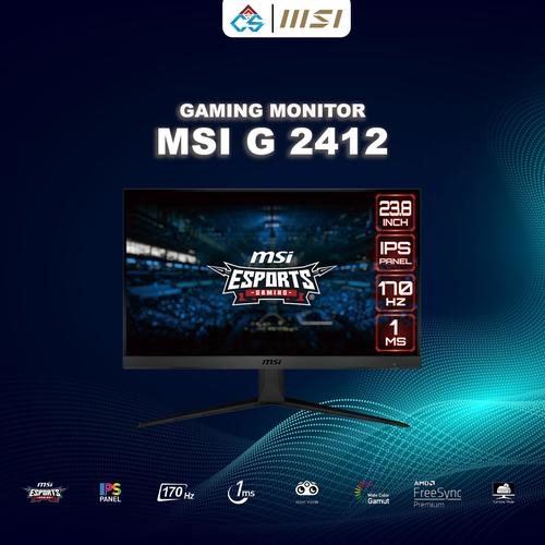 Jual MSI Optix G2412 Monitor Gaming 24 Inch - FHD IPS 170Hz 1ms - Kota ...
