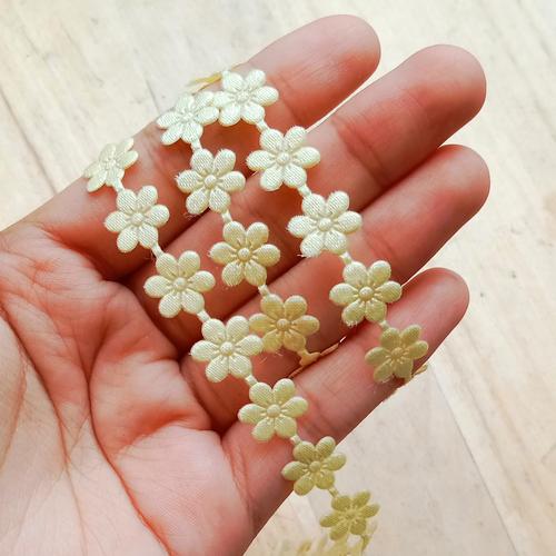 Jual RENDA SATIN MELATI LEBAR 1 CM/ HARGA PER METER - Sky Blue - Kota ...