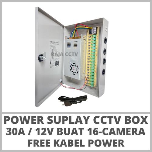 Jual POWER SUPPLY CCTV 30A BOX - Jakarta Pusat - RAJA CCTV 96 | Tokopedia