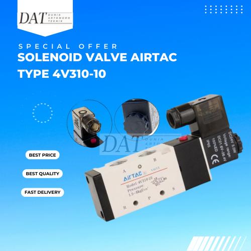 Jual 4v310-10 Solenoid Valve Airtac 4v 310-10 Selenoid Valve Type 4v310 ...