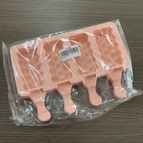 Jual SM ice cream 4 holes honeycomb pink / cetakan ice cream - Kota ...