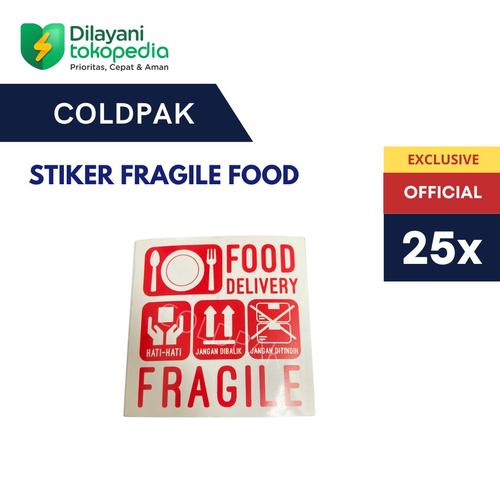 Jual Stiker Fragile GoFood Pengiriman Makanan Online - - Coldpak ...
