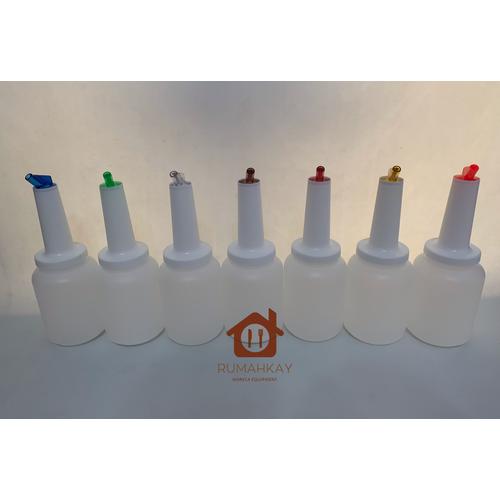 Jual Botol Store and Pour 2 liter/ botol sirup jar bar container ...