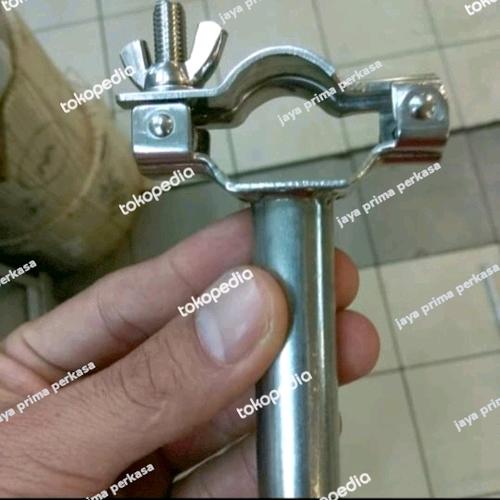 Jual Clamp Pipe Hanger Sanitary 3/4" inch / Pipa Clamp Sanitary SS304 ...