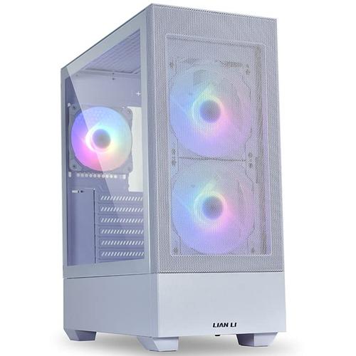 Promo LIAN LI LANCOOL 205 MESH C WHITE MID TOWER PC CASE CASING GAMING ...