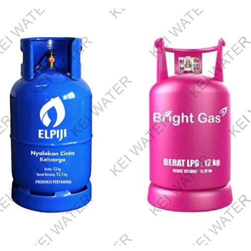 Jual TABUNG GAS ELPIJI LPG 12 KG PINK BRIGHT GAS (TABUNG + ISI) - Kota Bandung - Kei Water ...